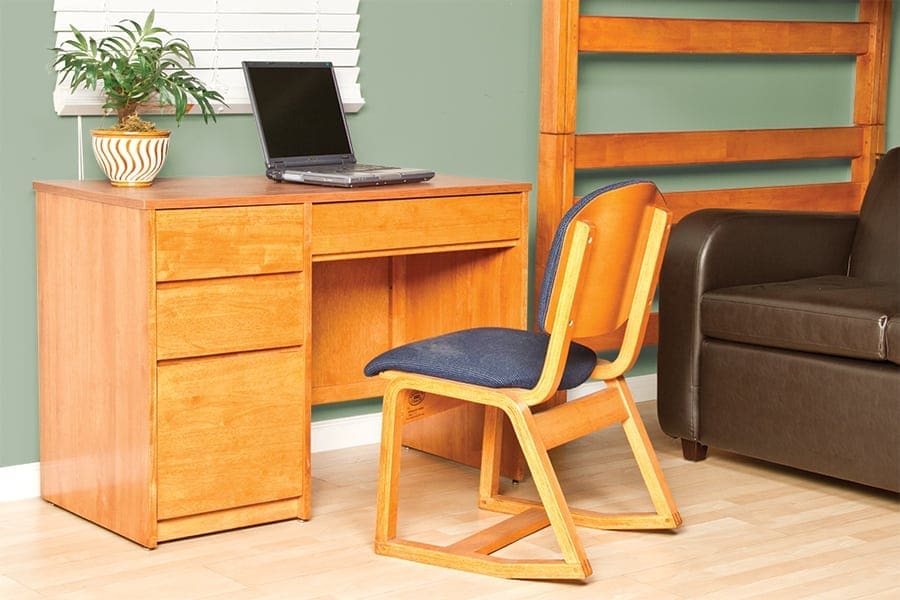 Two-Position Chair & Pedestal Desk: A Match for Comfort - University ...