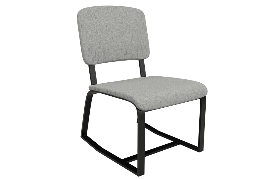 Upholstered Metal 2-Position Chair – University Loft Company