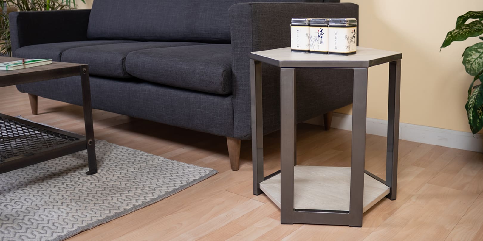 The Hex Table is Six Sides of Cool - University Loft Company