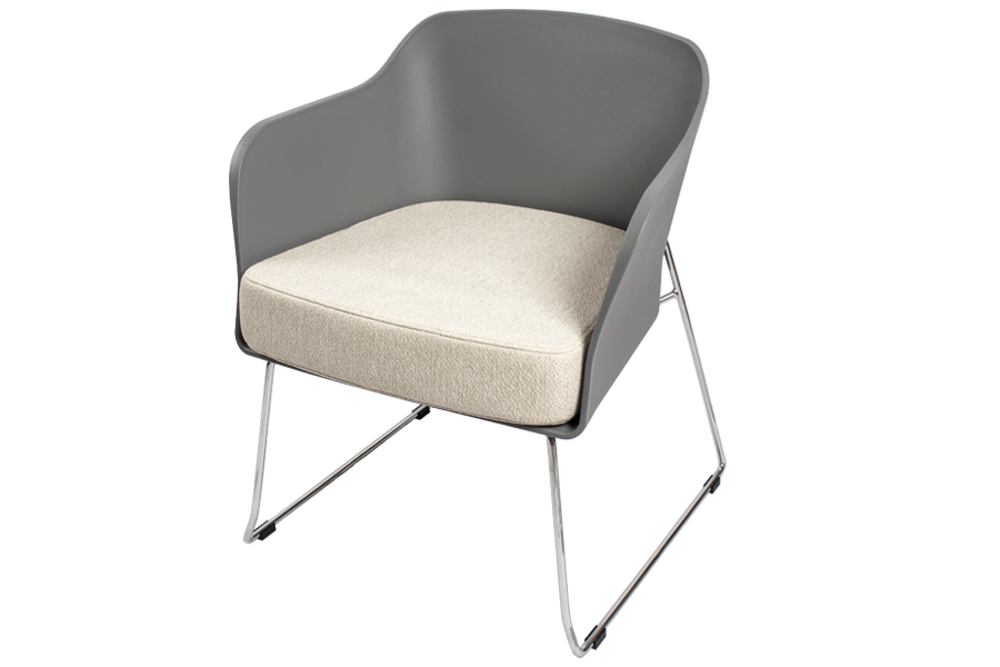 Sled-Base Accent Chair - University Loft Company