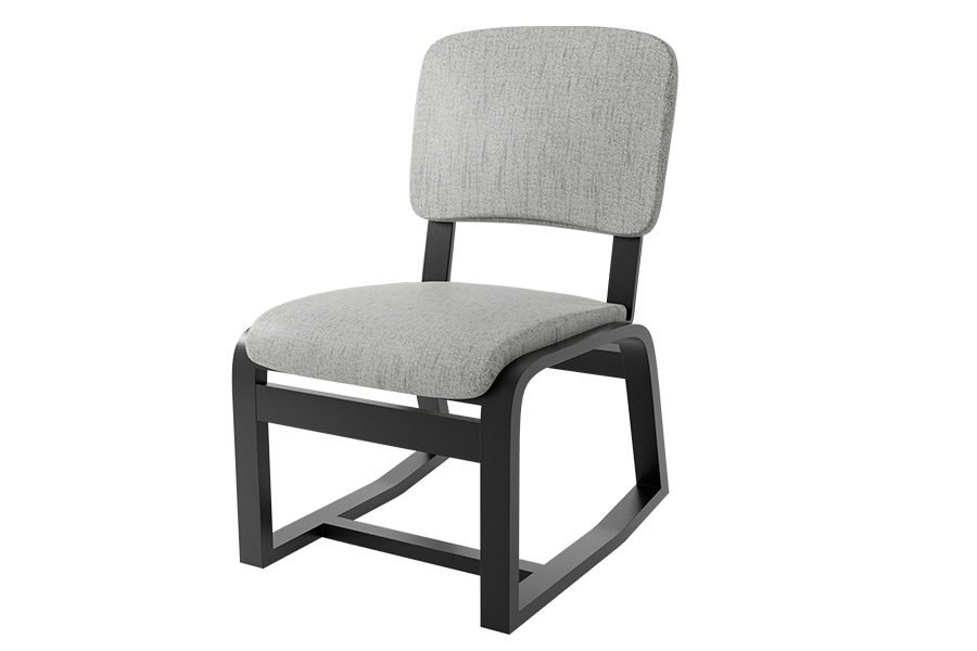 Metal Series Sled Base Two-Position Chair - University Loft Company